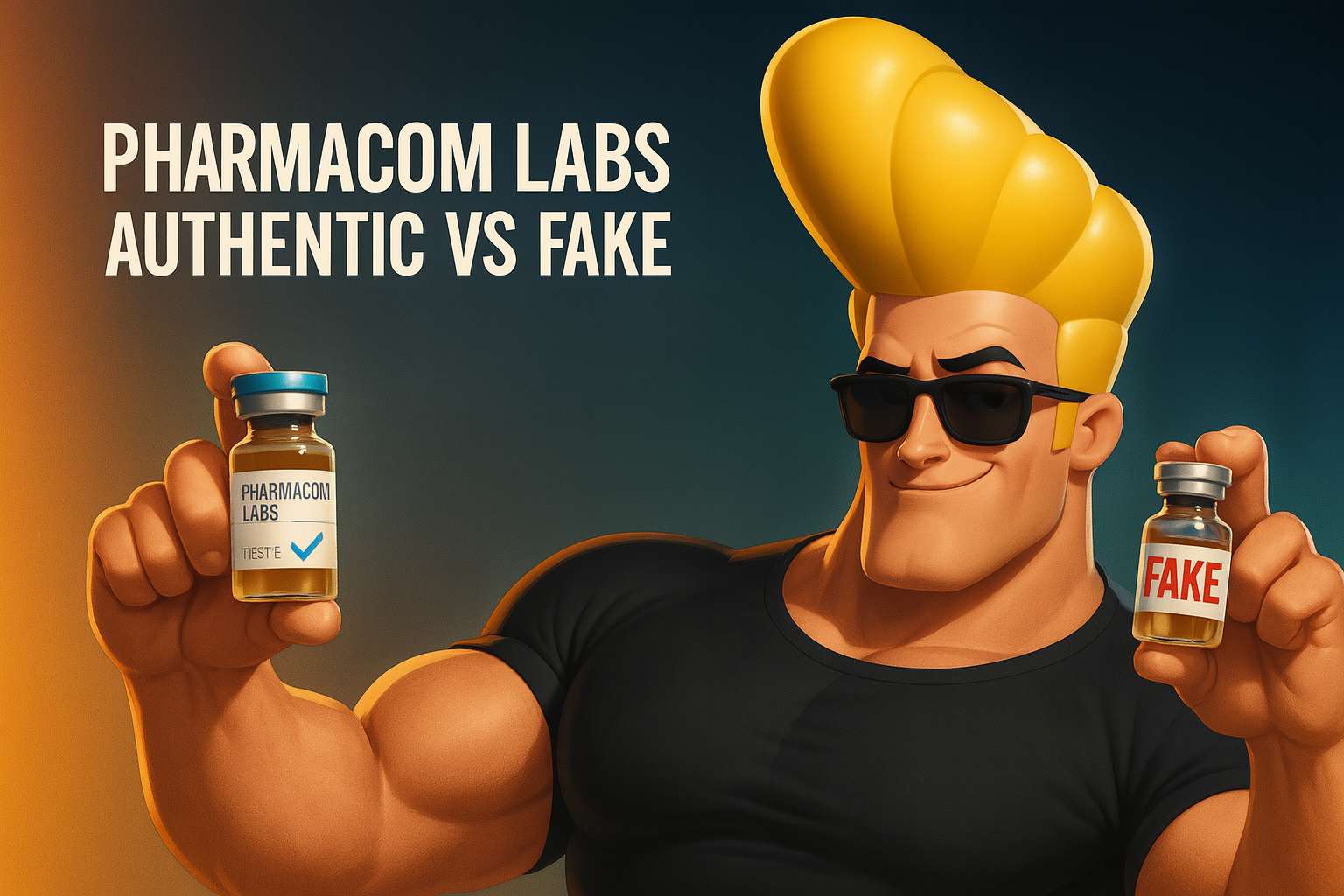 How to Distinguish Real and Fake Pharmacom Labs Products